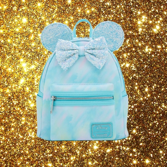 Loungefly | Bags | Loungefly Disney Minnie Mouse Sequin Bow Mini ...